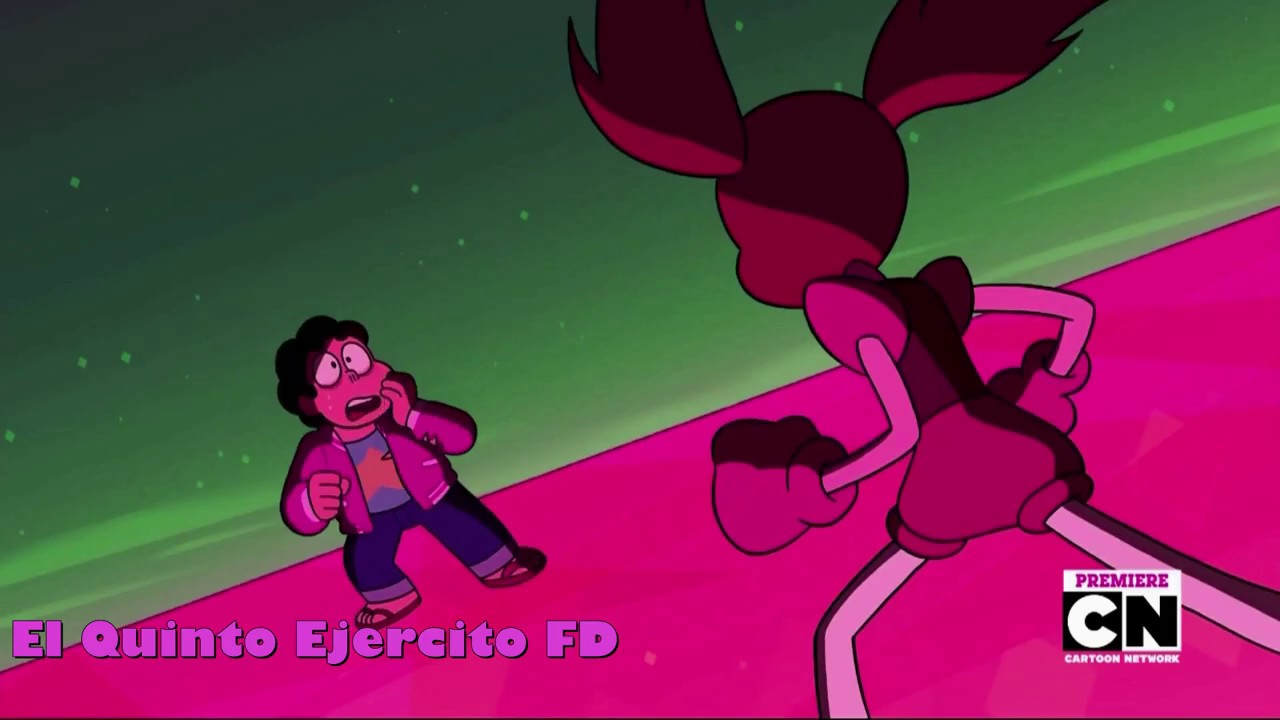 Steven Universe vs Spinel [Fandub Latino] - YouTube