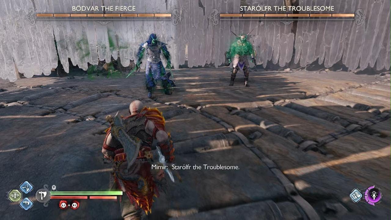 God of War Ragnarök Bodvar - YouTube