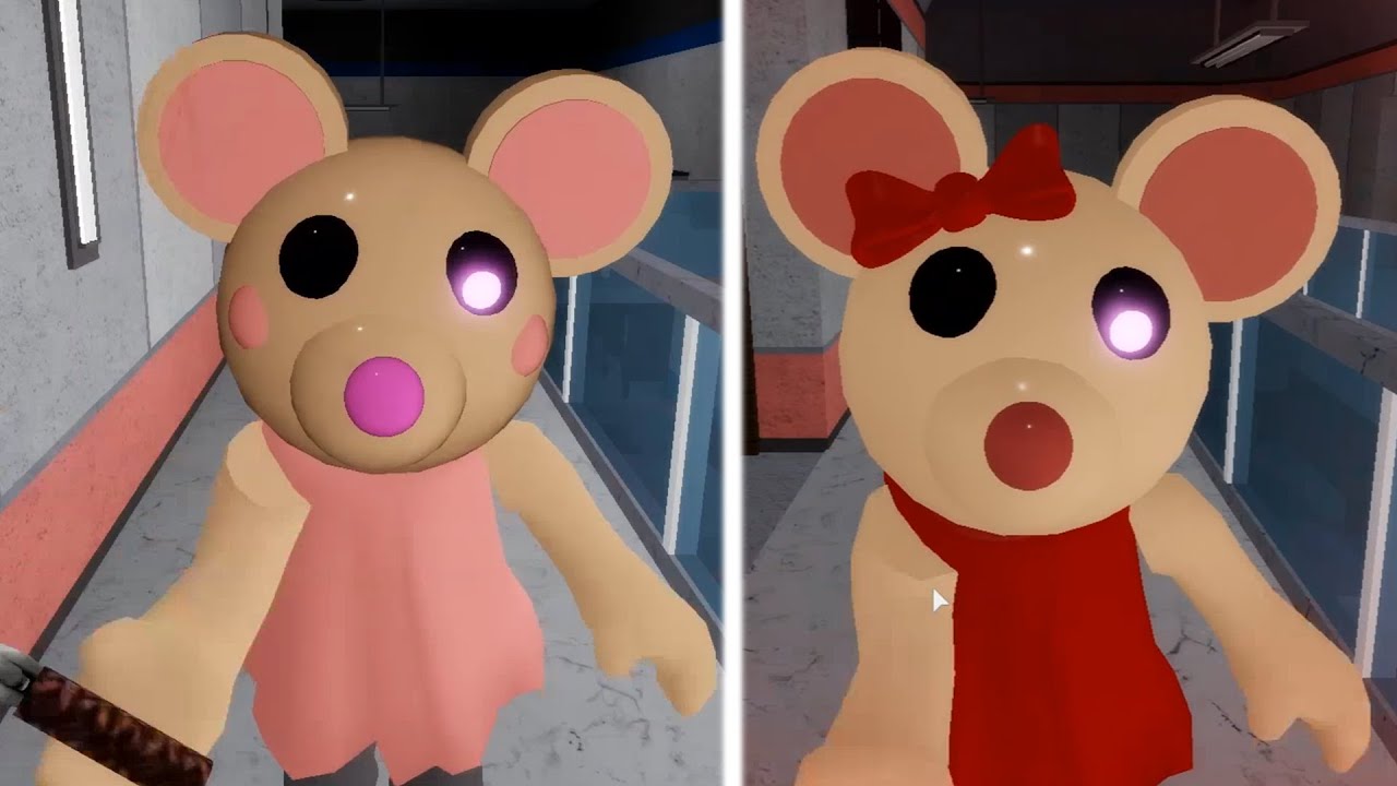 ROBLOX PIGGY OLD MOUSY vs NEW MOUSY [COMPARISON] - YouTube