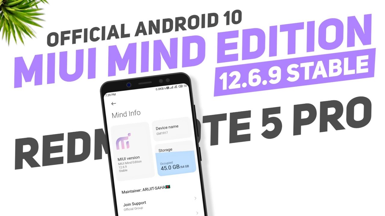 MIUI Mind Edition 12.6.9 Stable Official | Redmi Note 5 Pro | Android ...