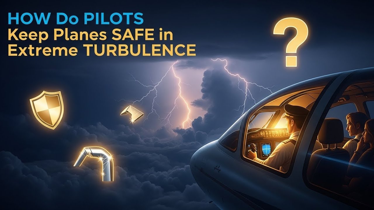 HOW Do PILOTS Keep Planes SAFE in Extreme TURBULENCE - YouTube