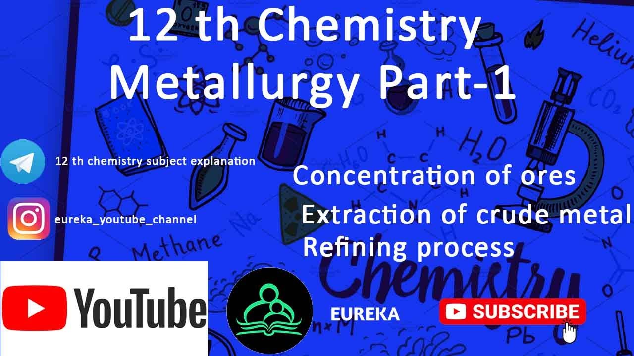 Metallurgy PART 1| 12 th STD Chemistry | TNSCERT - YouTube