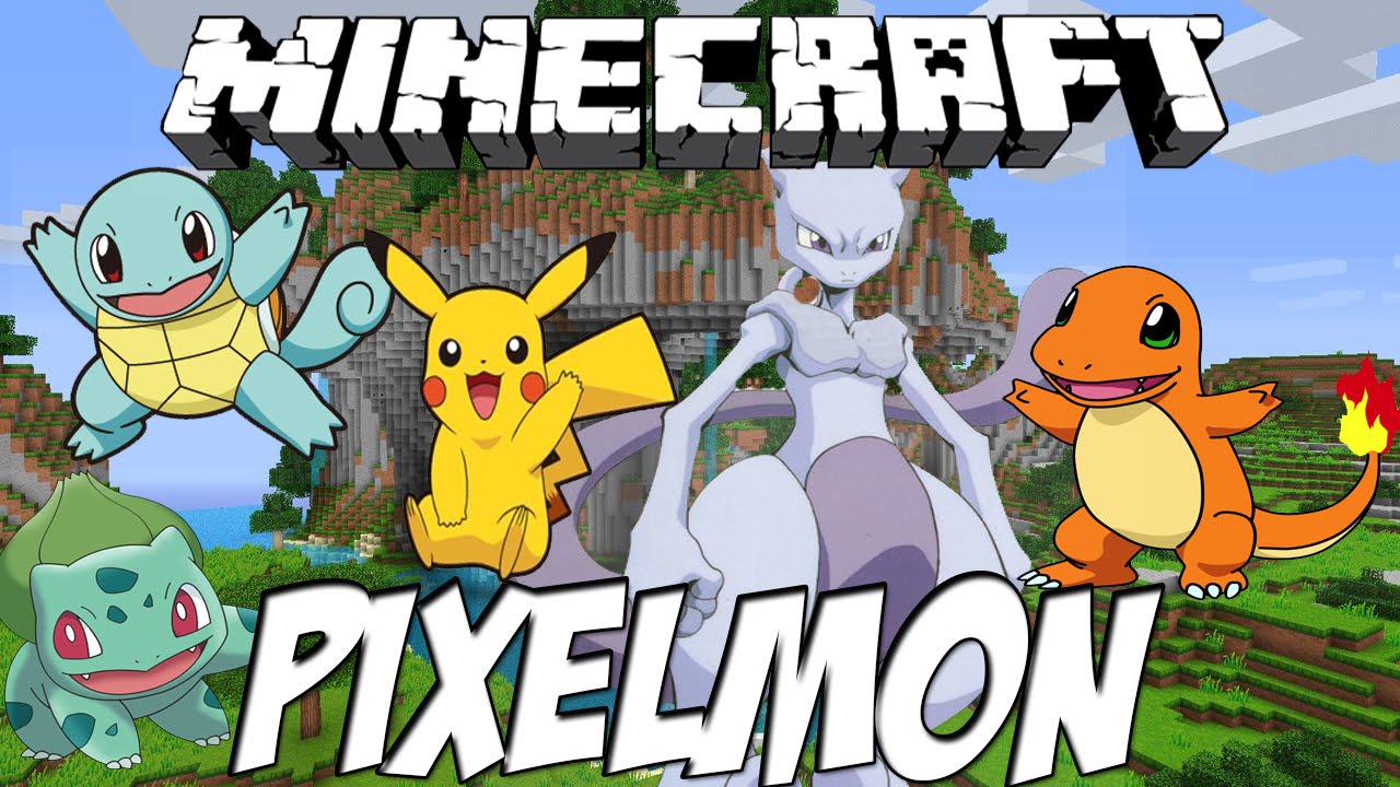 Minecraft Pokemon Mod (Pixelmon Mod) Part 1 Squirtle I Choose You ...