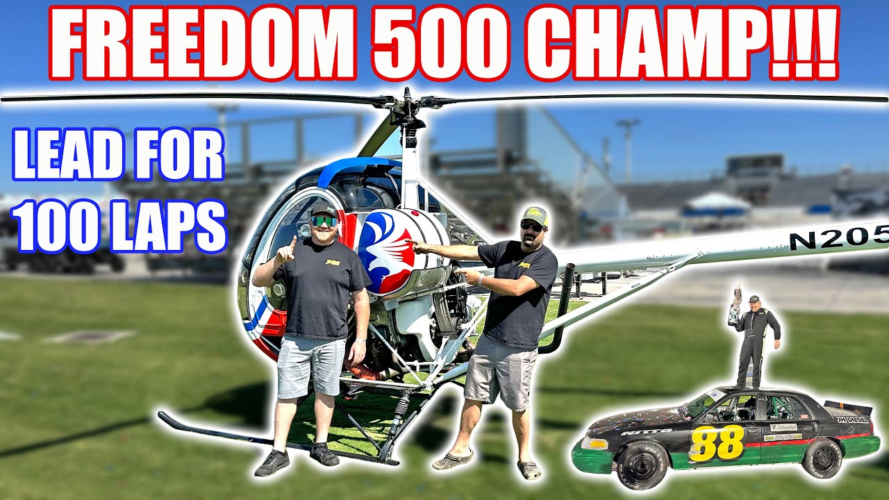 I Won A Helicopter!!! Freedom 500 Was Epic!!! - YouTube