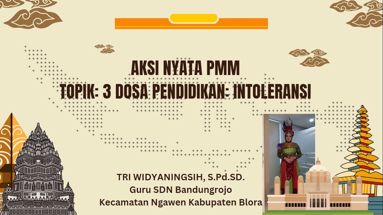 Aksi Nyata PMM Poster Toleransi - YouTube