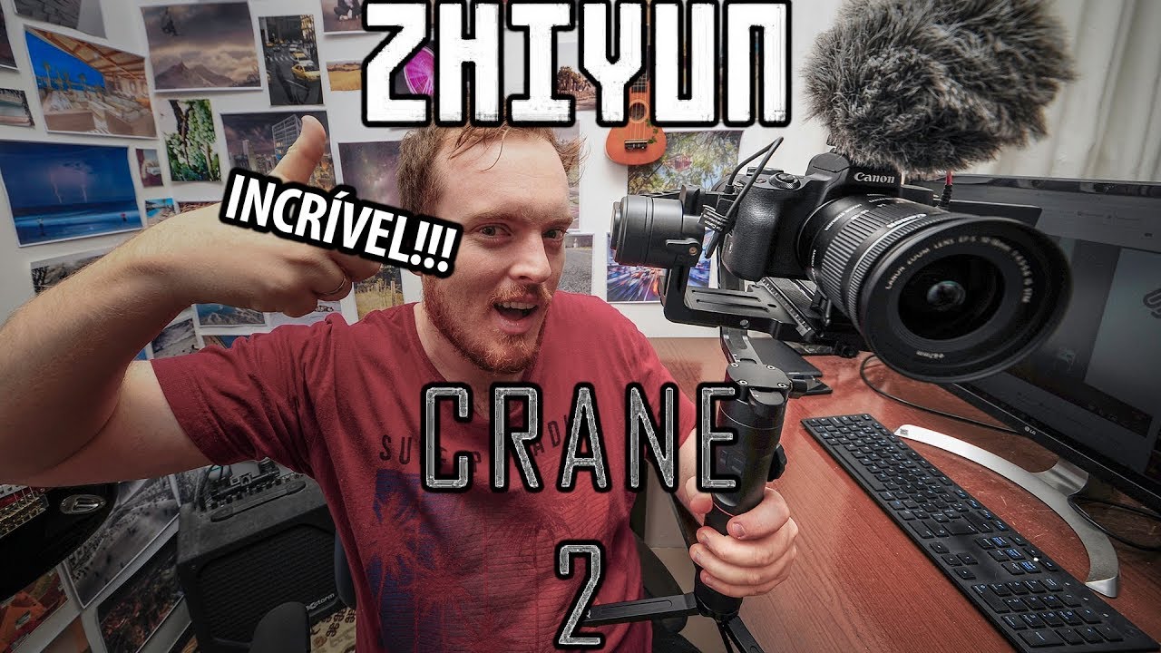 Zhiyun Crane 2 - Review e teste na prática! - YouTube