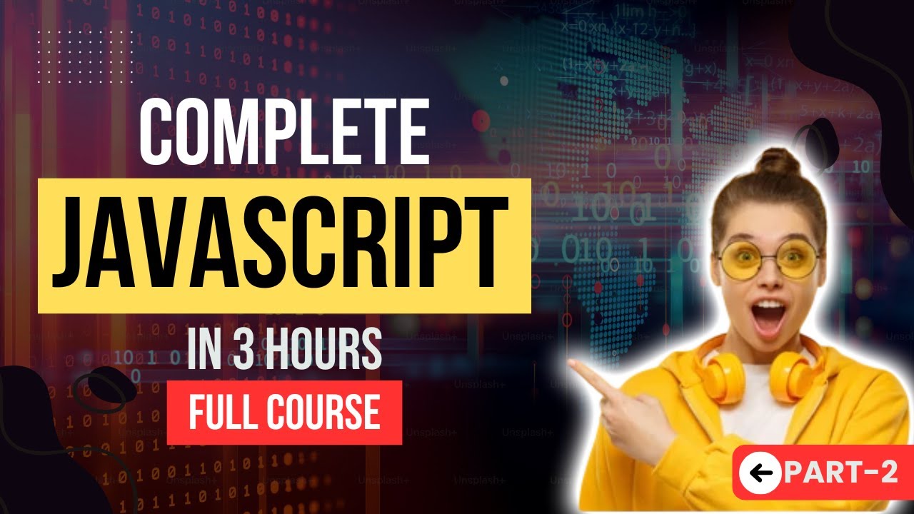 Javascript Tutorial Full Course Operators Beginner To Pro Part 2 2025 Youtube