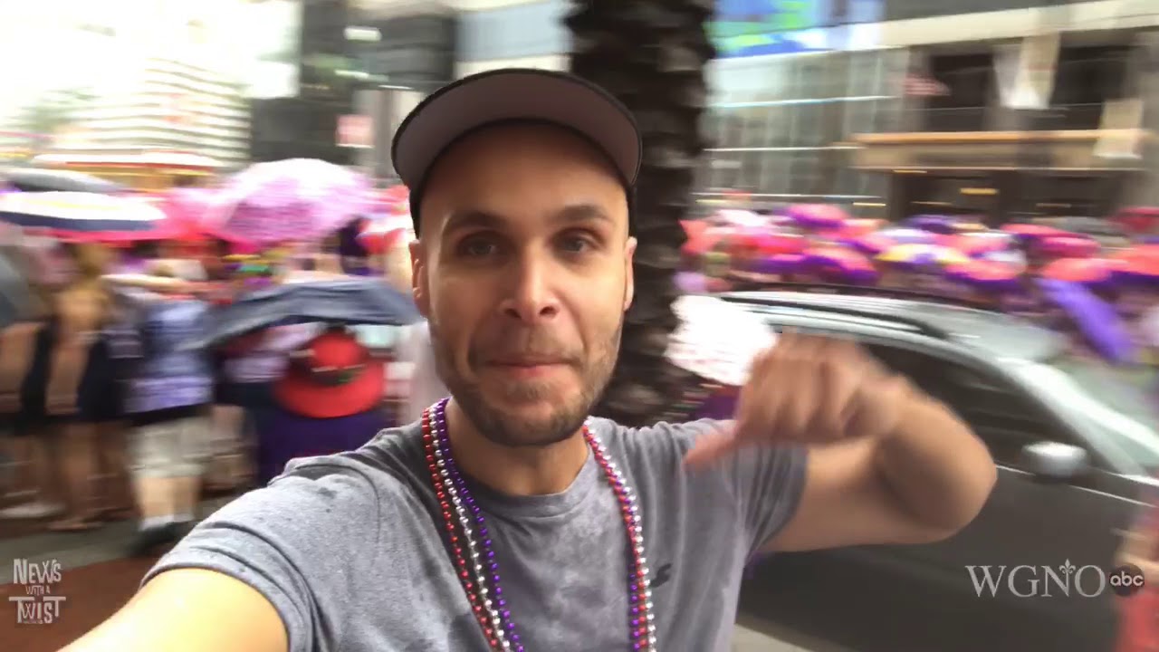 Red Hat Society Parade in New Orleans! - YouTube