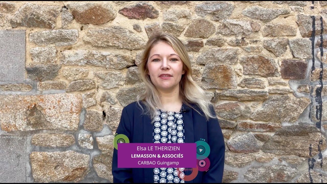 Elsa LE THERIZIEN | Avocat | CARBAO Guingamp | CARBAO 🟣🎥 - YouTube