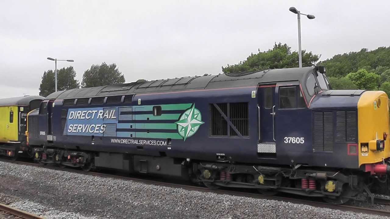 Class 37 DRS 37605 YouTube Class 37 DRS 37605 YouTube