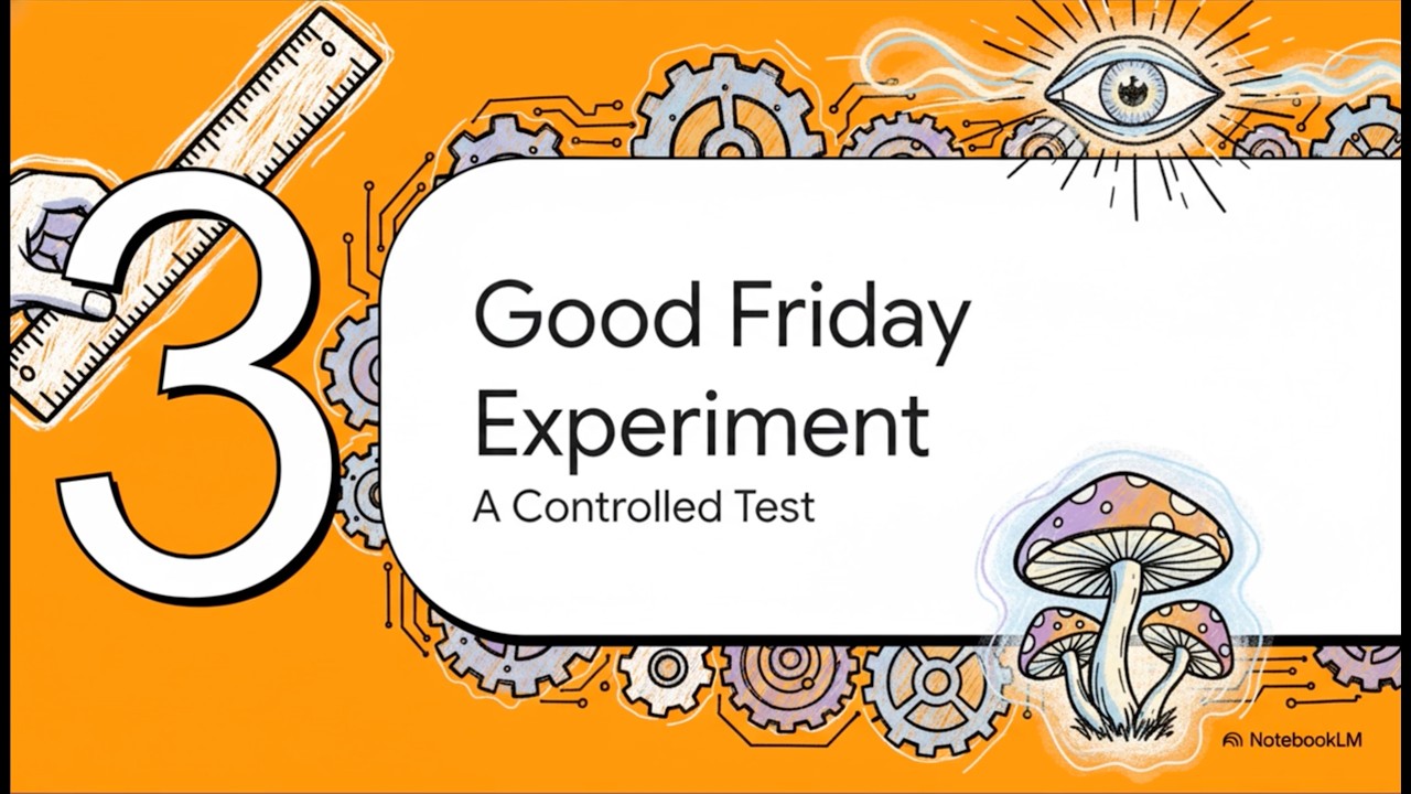 The Good Friday Experiment: Mapping Mystical Psychedelic Experiences ...