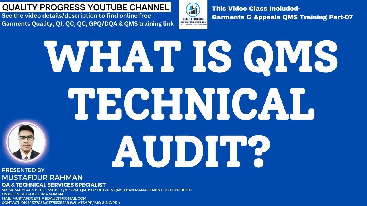 QMS Technical Audit - YouTube