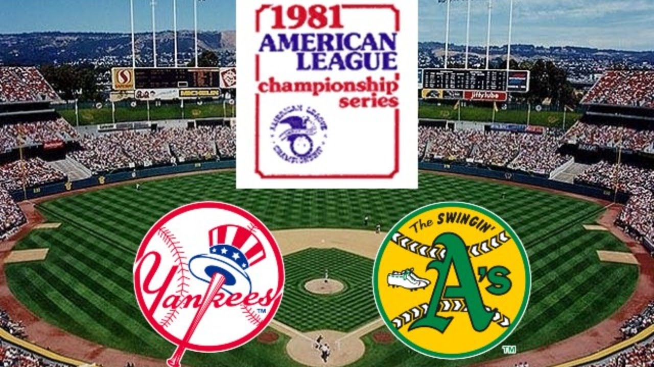 IP 1981 PostSeason! AL Championship Series! Game 2: NY Yankees @ OAK ...
