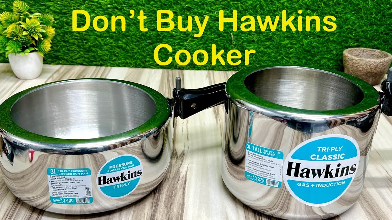 Hawkins New Pressure pan cooker with triply body Hawkins triply ...