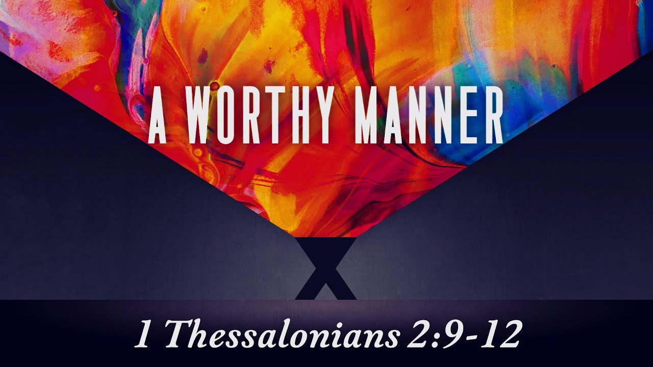 A Worthy Manner | Josh Meier | El Paso Bible Church - YouTube