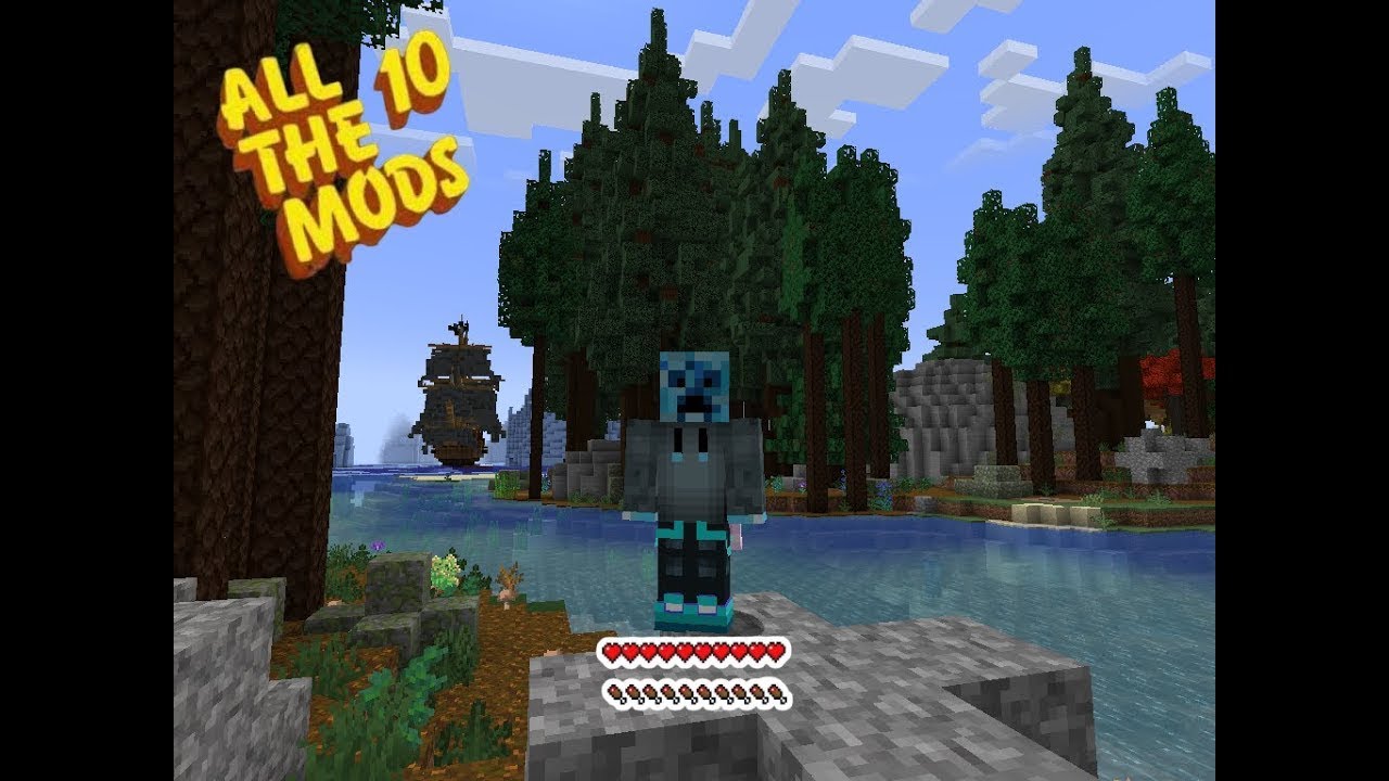 Minecraft All The Mods 10 Modpack 500+ mods in survival - YouTube