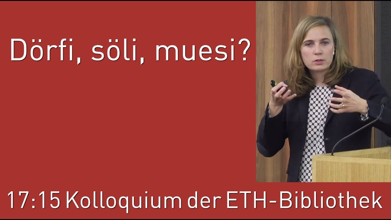 Dörfli, söli, muesi - Eva-Christina Edinger - YouTube