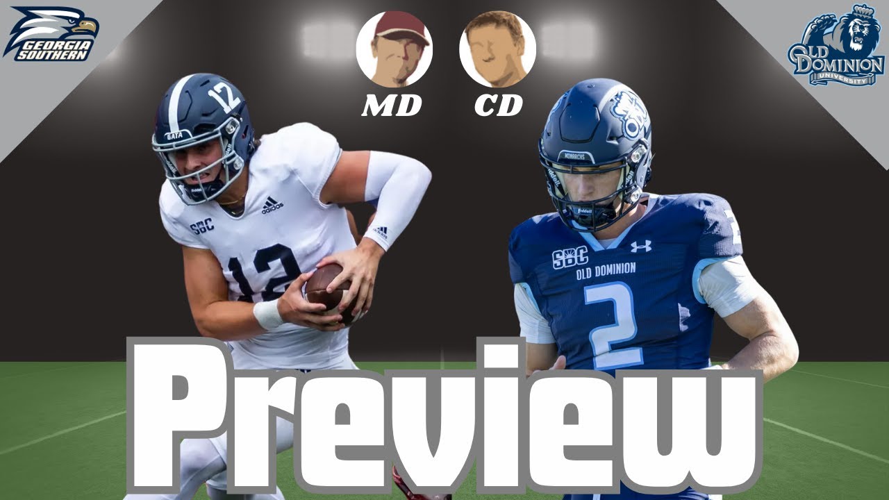 Georgia Southern vs Old Dominion Preview + Predictions | The Sun Belt ...