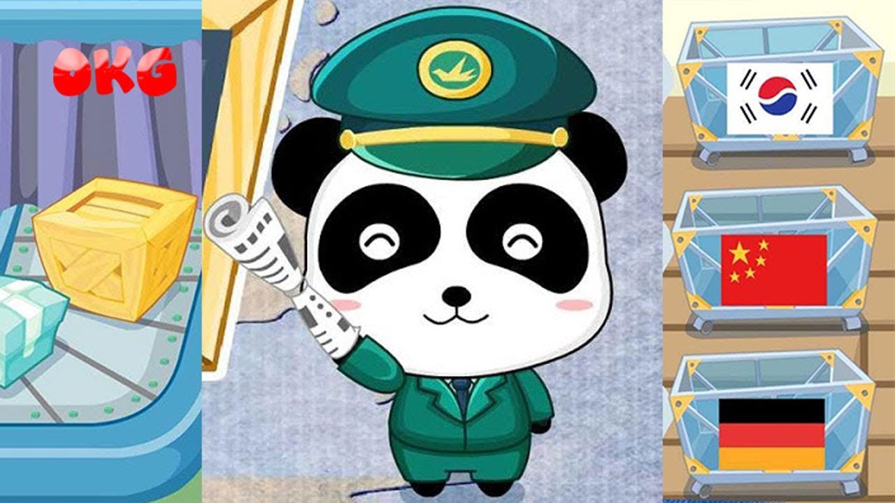 Posting a Letter! Baby Video Free Baby Panda Games For Kids - YouTube