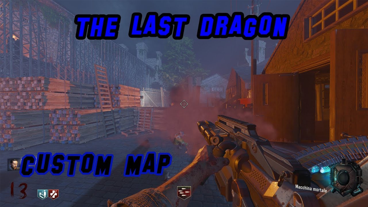 THE LAST DRAGON CUSTOM MAP |COD: BLACK OPS 3 - YouTube