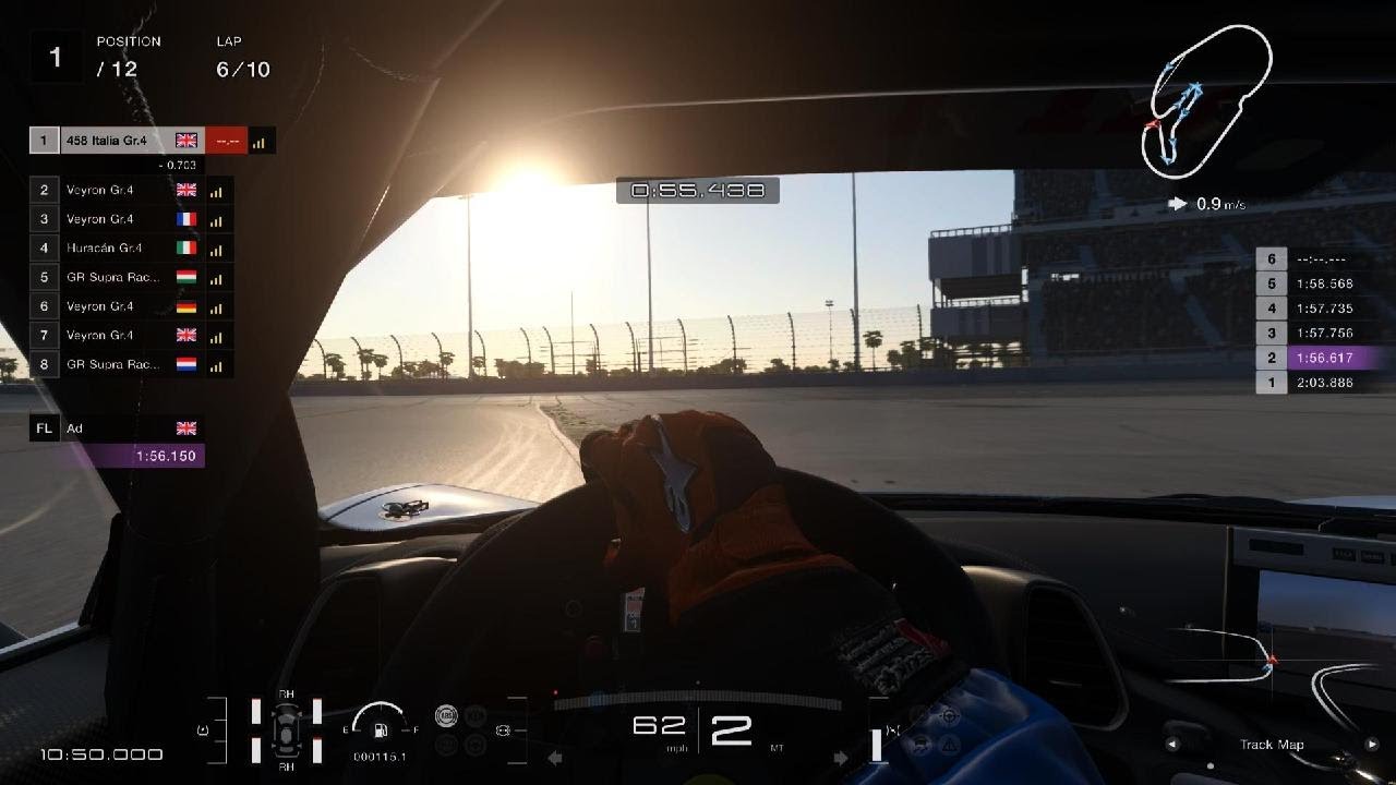 Gran Turismo 7 daily race C realistic first person view battle between ...