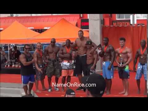MUSCLE BEACH MEN FIGURE CONTEST VENICE BEACH CALIFORNIA AUGUST 9, 2014 ...