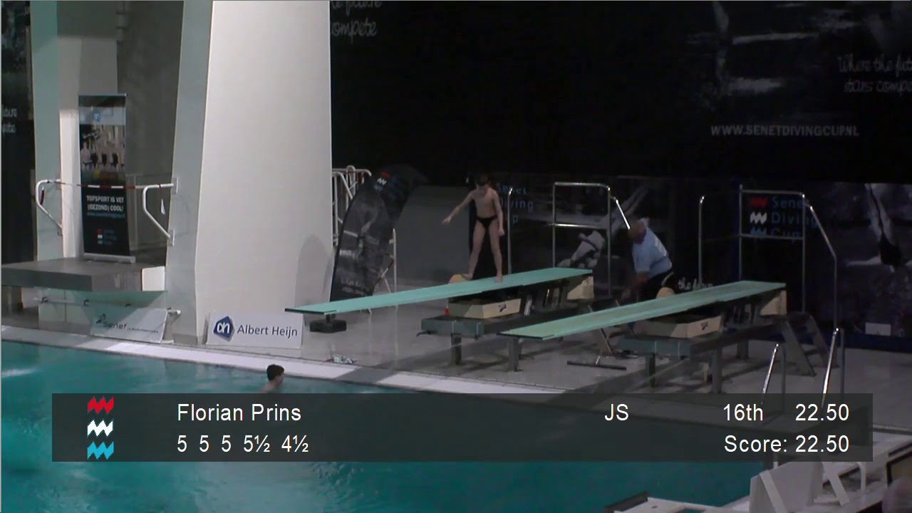 Boys C 1m - Senet Diving Cup 2018 - YouTube