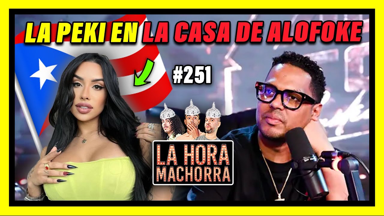 LA PEKI REPRESENTANDO A PUERTO RICO EN LA CASA DE ALOFOKE - YouTube