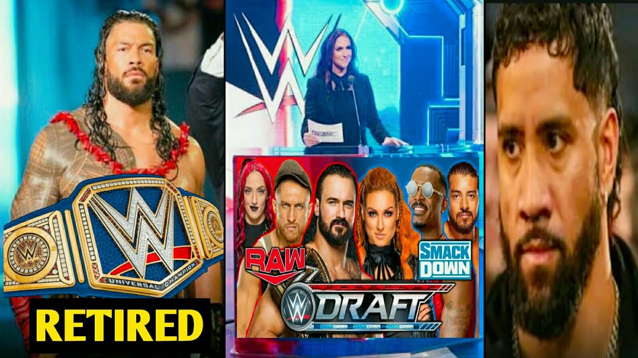 Universal Championship Retired! Draft Restart everything in WWE, Divas ...