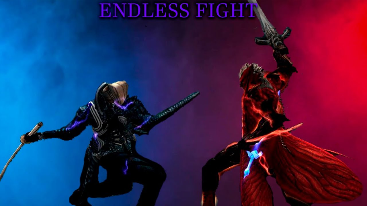 [Devil May Cry 4 Special Edition] Vergil vs Dante GMD [Infinite DT Mod ...