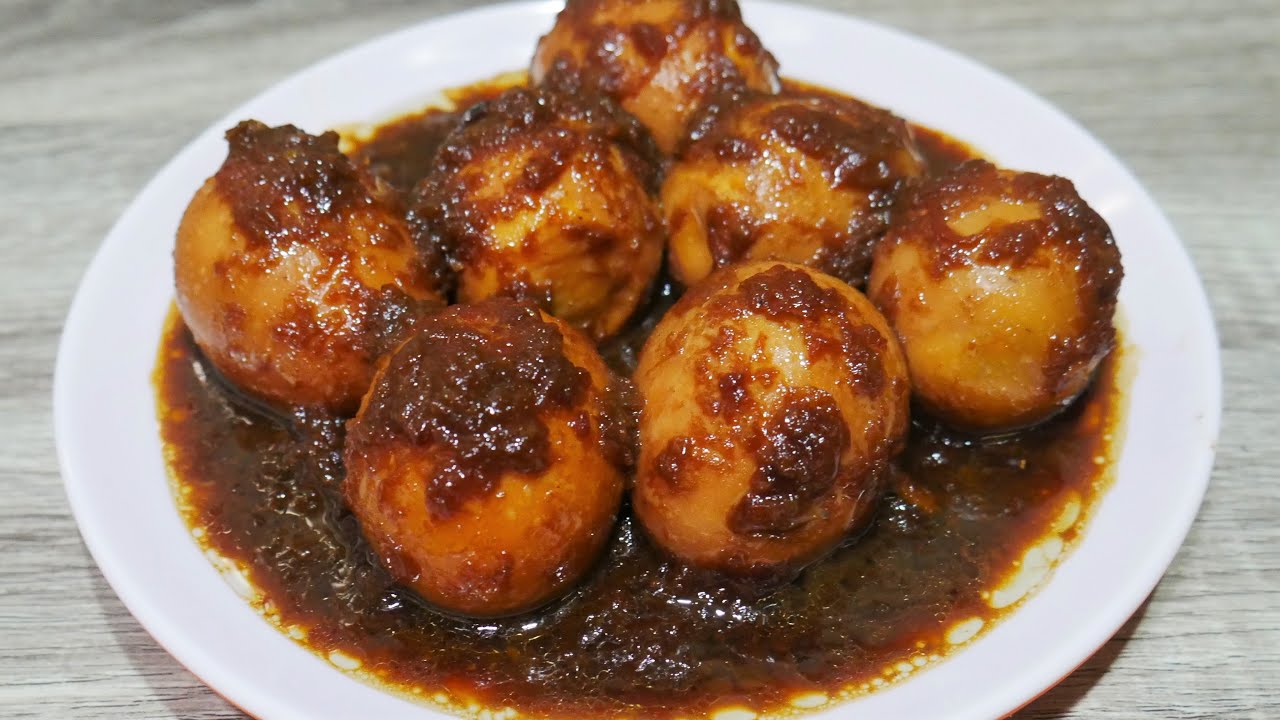 RESEP TELUR KECAP YANG SANGAT ENAK BIKIN KETAGIHAN - YouTube