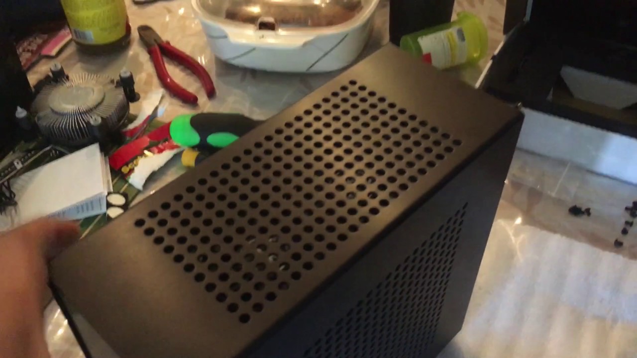 Smallest 1050ti build - YouTube