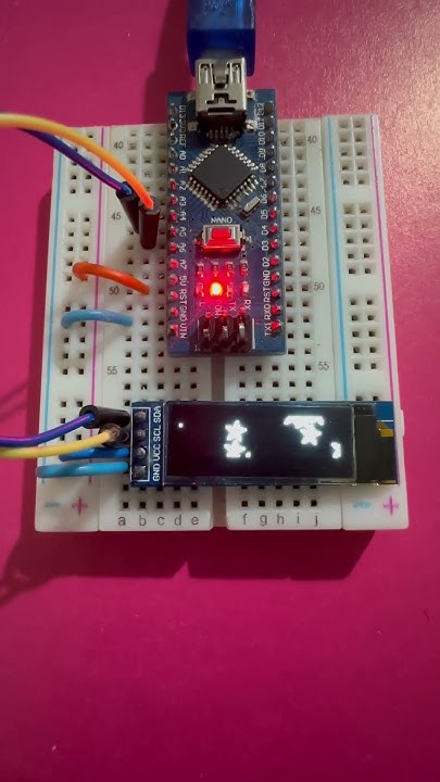 Arduino 128x32 oled ekran kullanımı - YouTube
