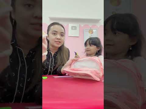 ISI TAS SEKOLAH SAMANTHA PINK KOTAK PENSIL LUCU #shorts #short #viral  #viralshorts #viralvideo