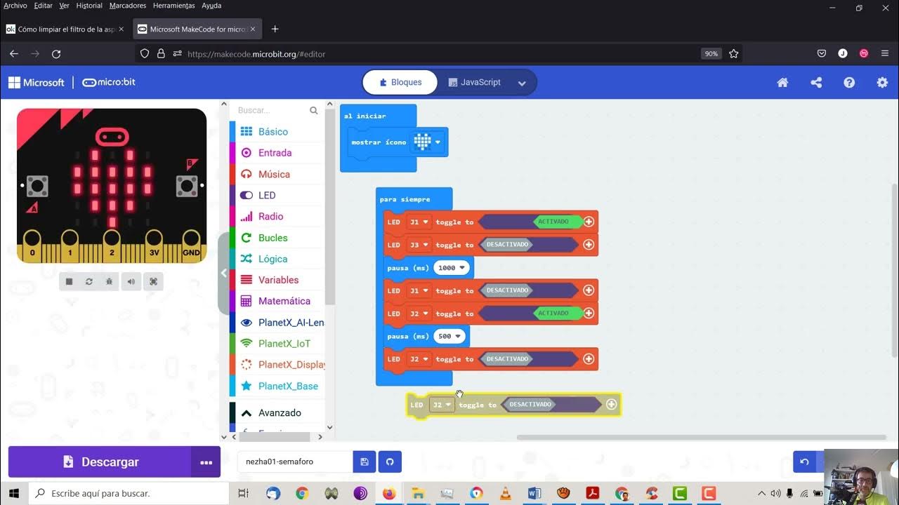 Kit Nezha micro:bit 01 Semáforo Proyecto STEAM Robótica MARIA IES ...