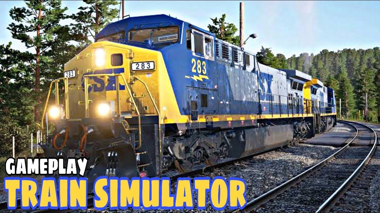 Train simulator - free games | GAMEPLAY #2 | AJ Gamerz - YouTube