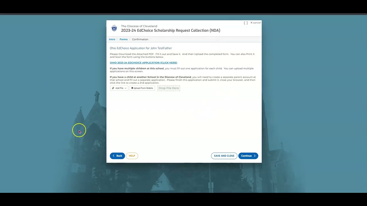 EdChoice Scholarship Request Application Instructions for Parents - YouTube
