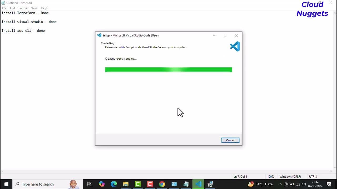 Configure visual studio code with terraform | Create EC2 instance via terraform in Visual studio ...