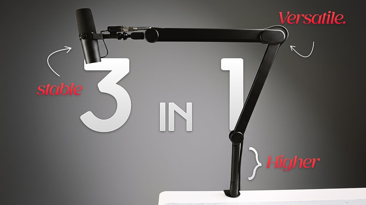 This New Microphone Arm is INSANELY CLEVER: Elgato Wave Arm Mk2 - YouTube