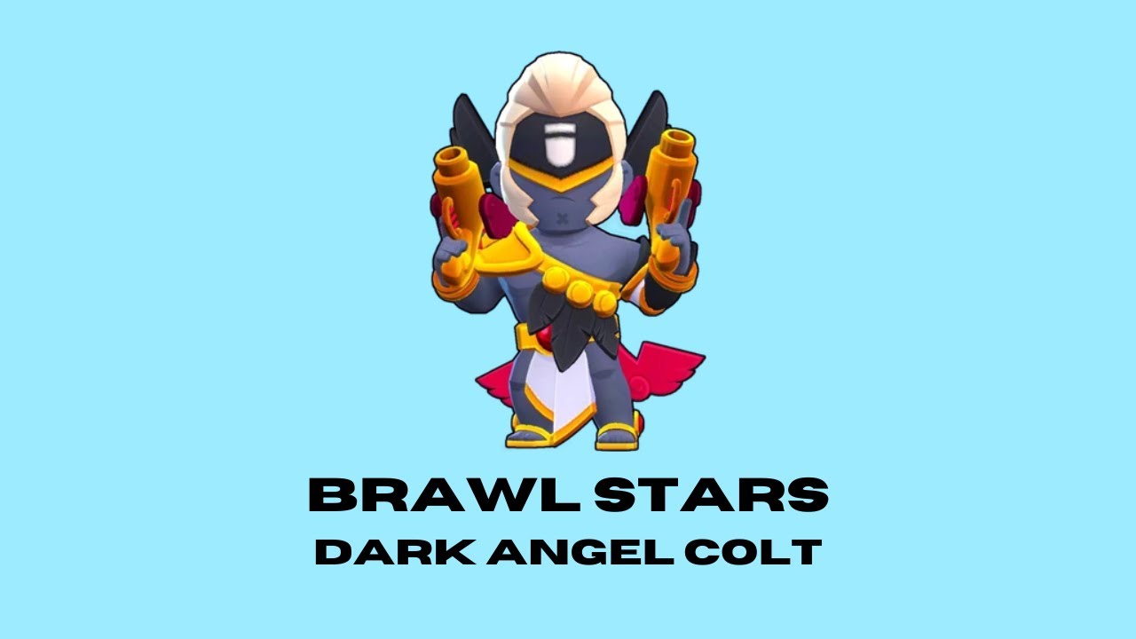 Brawl Stars: Dark Angel Colt Review + 5v5 Brawl Ball - YouTube