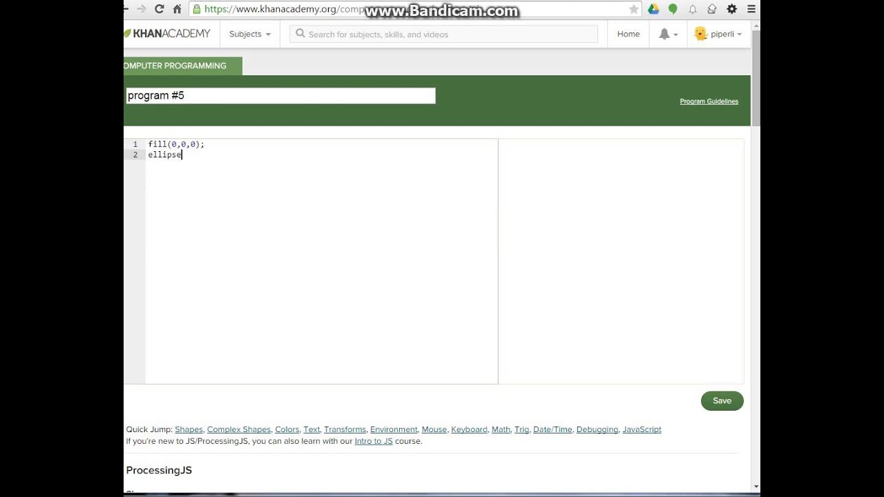 How to make a circle in code - YouTube