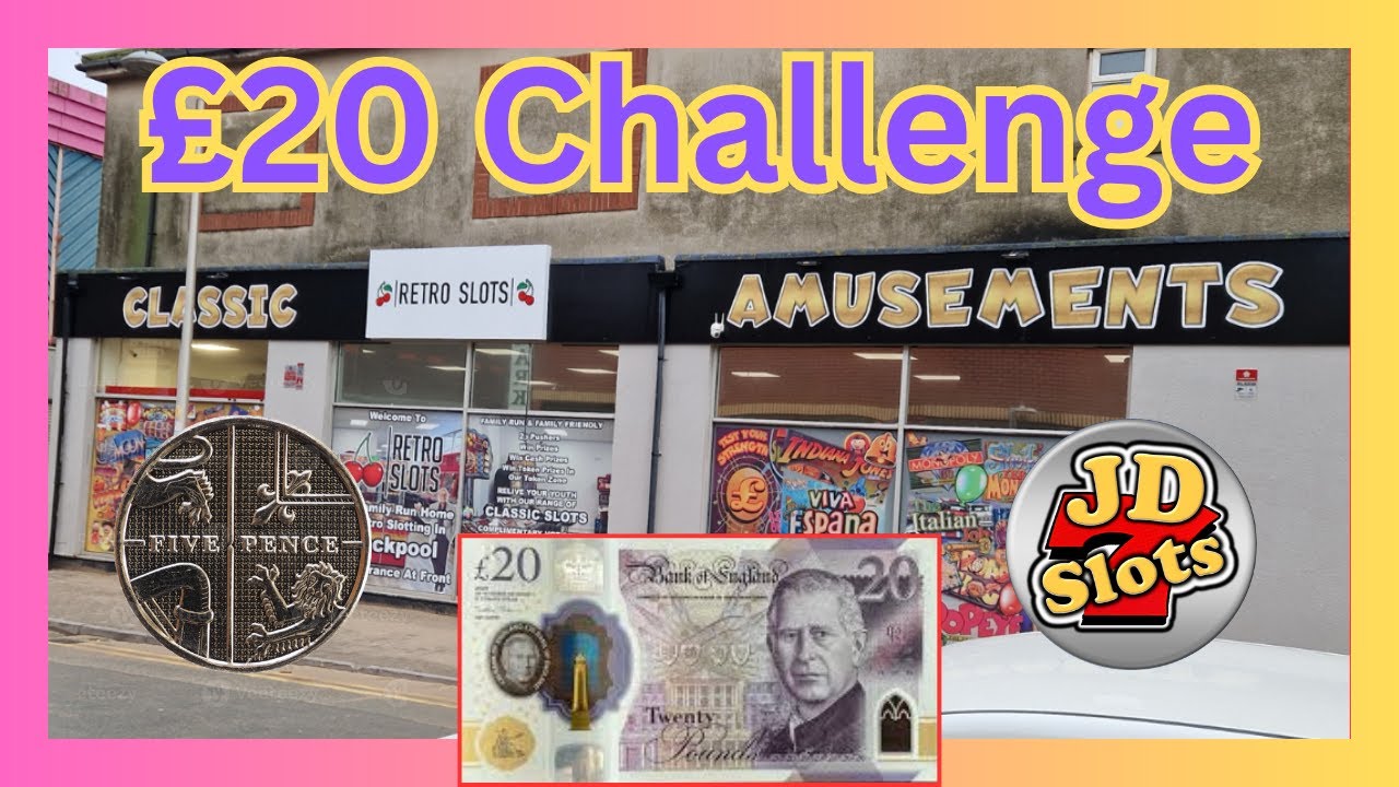💥 £20 Fruit Machine Challenge At Retro Slots Arcade Blackpool - YouTube