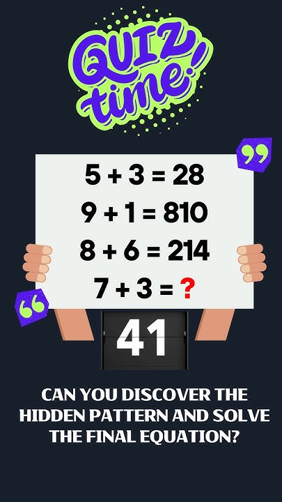 The Magic Math Trick: When 5+3=28! Unlock the Number Transformation ...