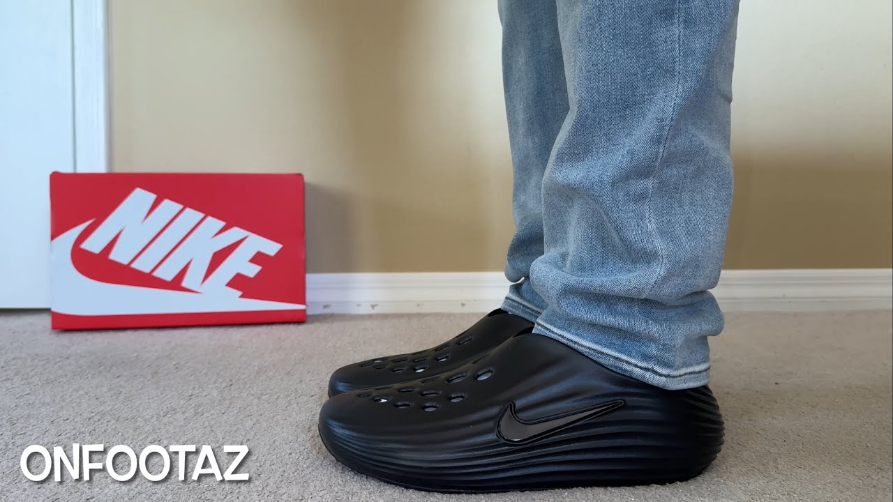 Nike ReactX Rejuven8 Black - YouTube