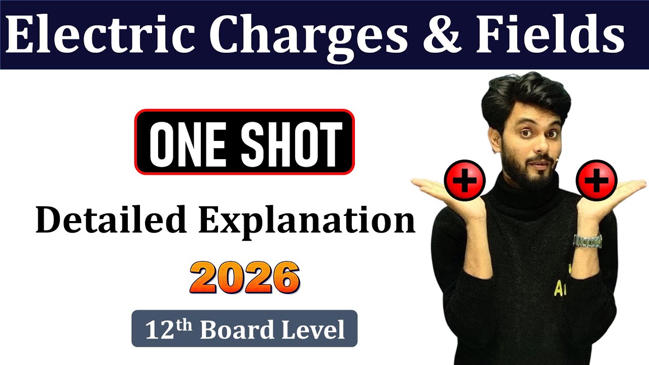 electric charges and fields one shot | electric charges and fields in ...