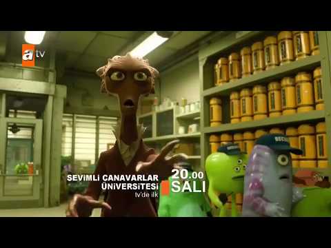 Sevimli Canavarlar Üniversitesi Tv'de İlk Kez Salı 20.00'de atv'de!