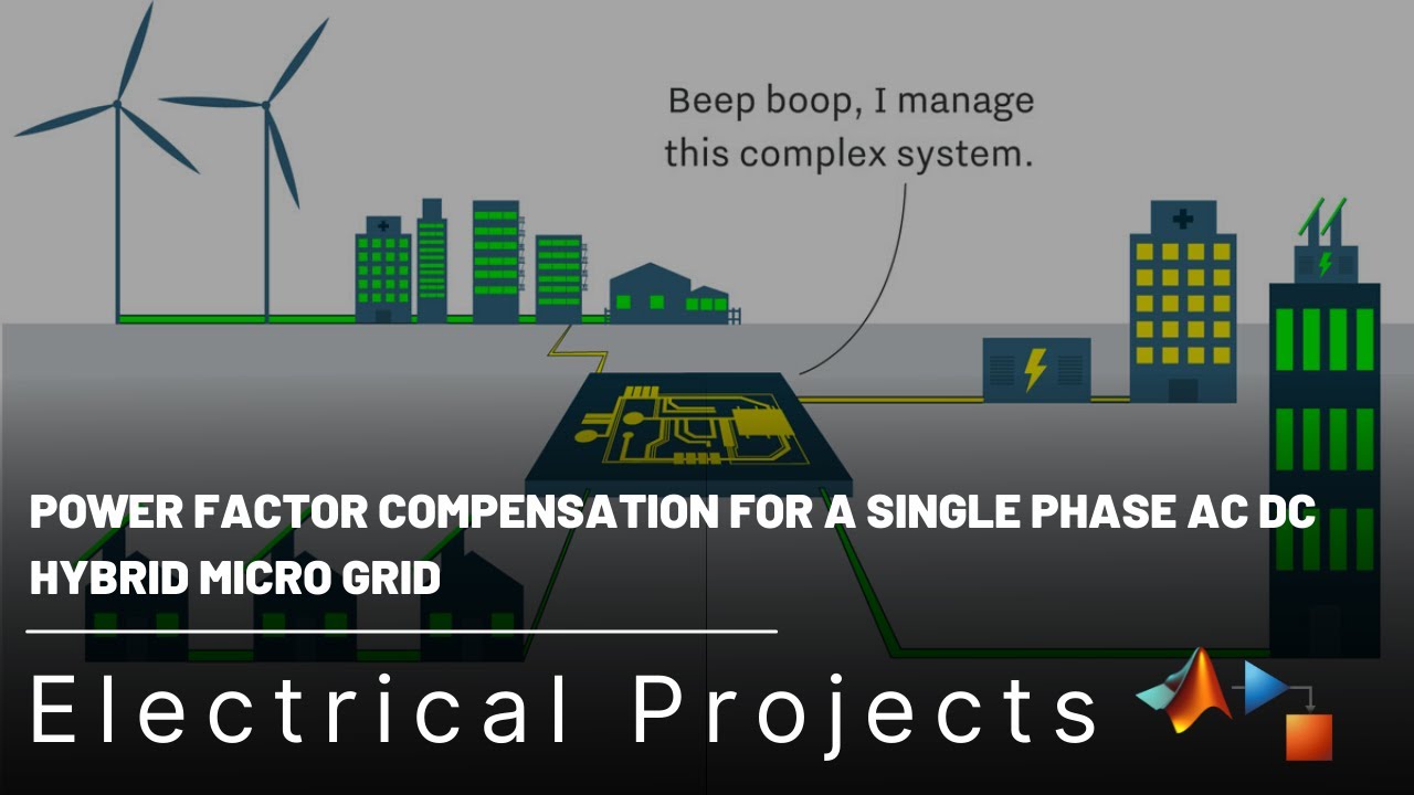 Power factor compensation for a single phase AC DC Hybrid Micro Grid ...