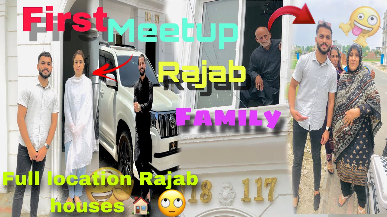 First Meetup With Rajab Family😍 | Rajab Family Se Finally Mil Liya😱 ...