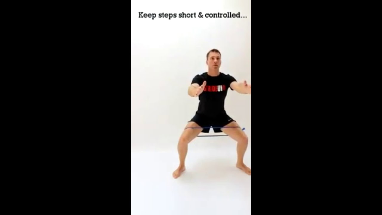 Crab Walk: Glute Strength for Runners - YouTube