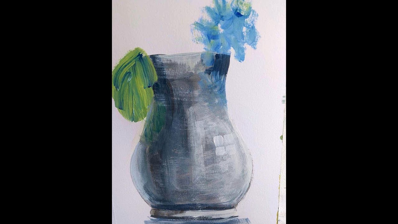 How to paint silver Easy Steps to Painting Silver - YouTube